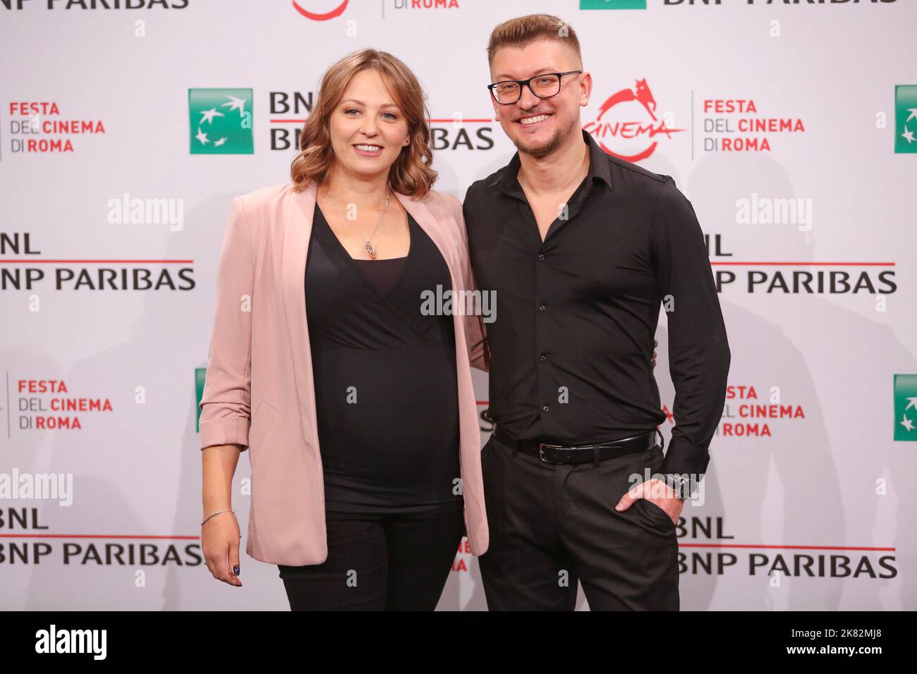 Anna Kokoszka and Mateusz Kudla pose for the photocall of the movie ...