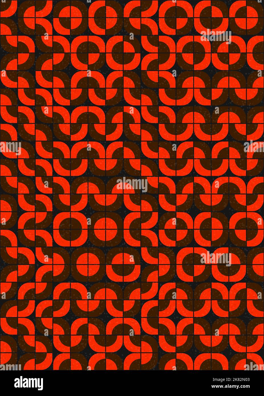 Abstract Geometrical generative computational art illustration Stock ...