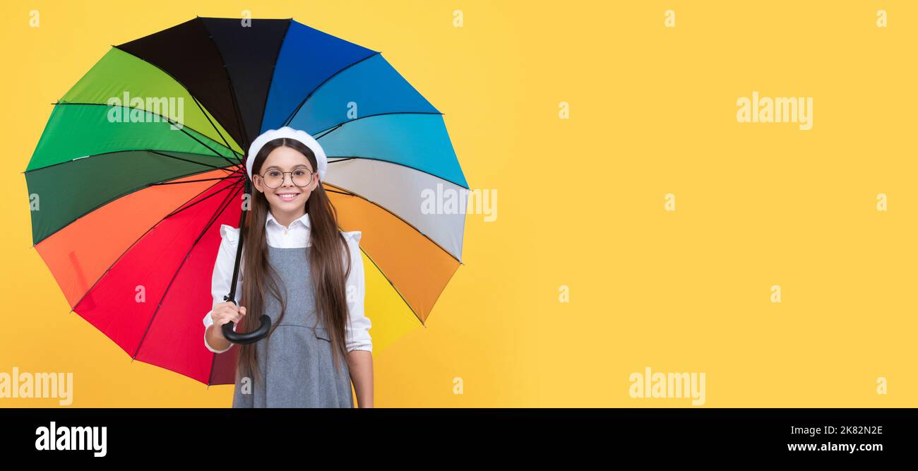 rainy weather forecast. back to school. tween with vivid rain ...