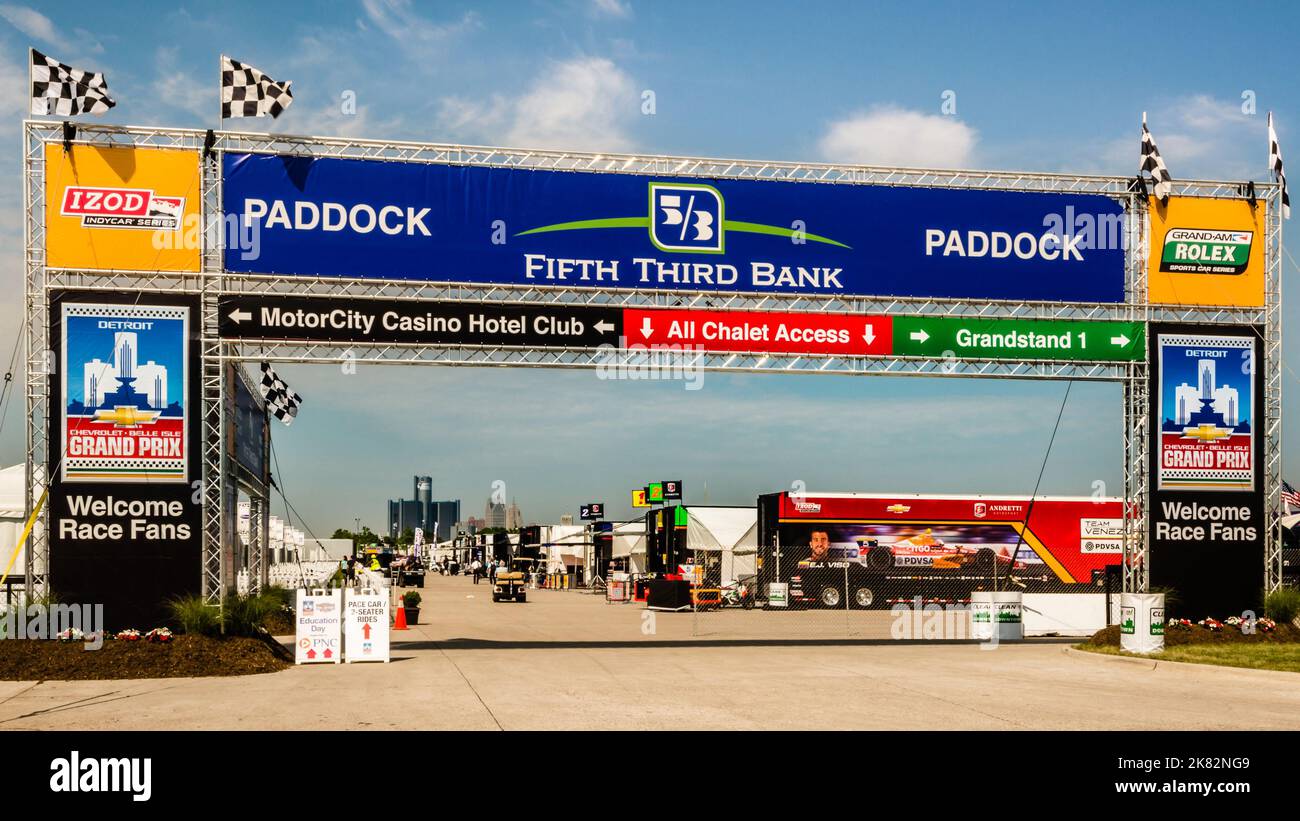 Detroit grand prix hi-res stock photography and images - Alamy