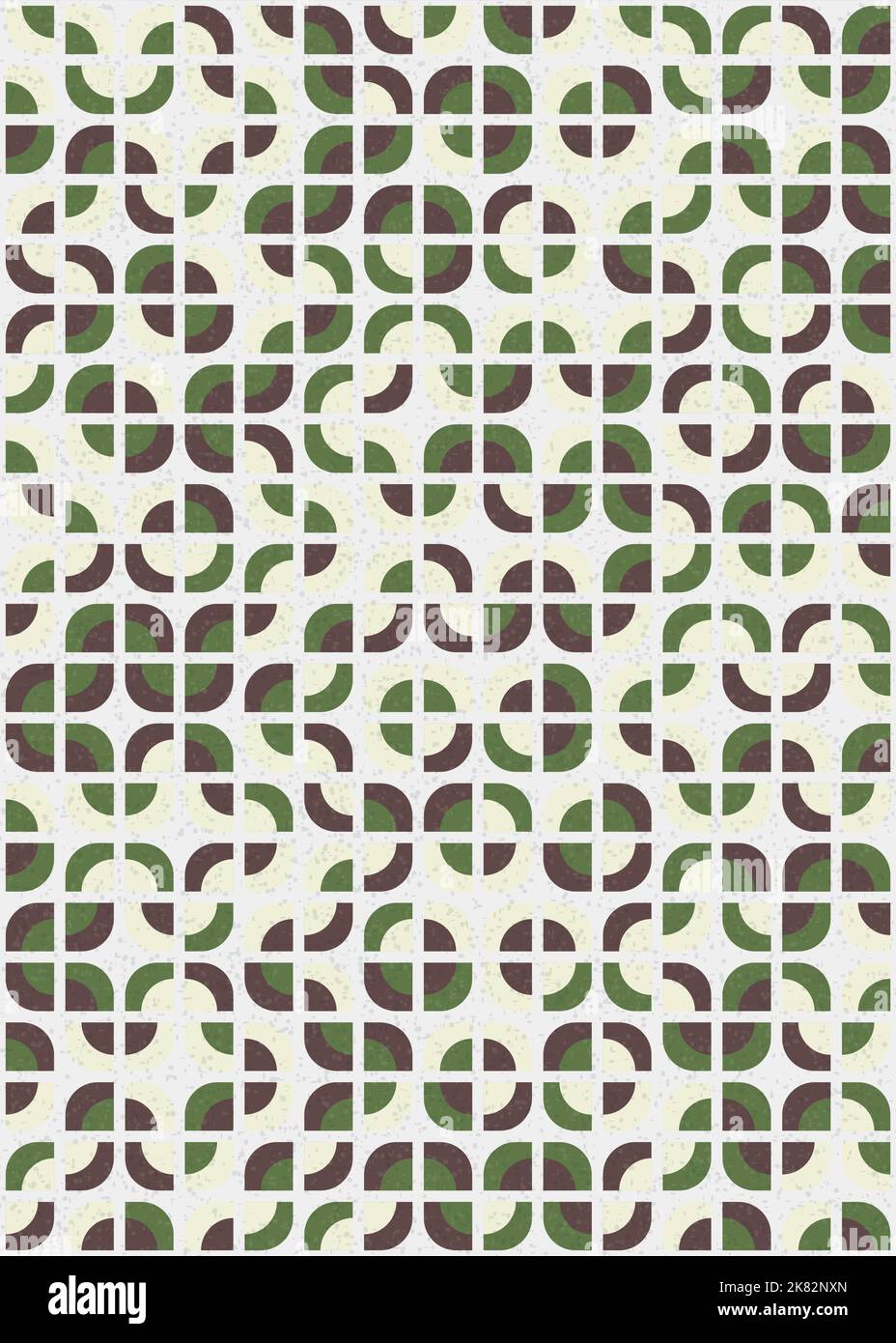 Abstract Geometrical generative computational art illustration Stock ...