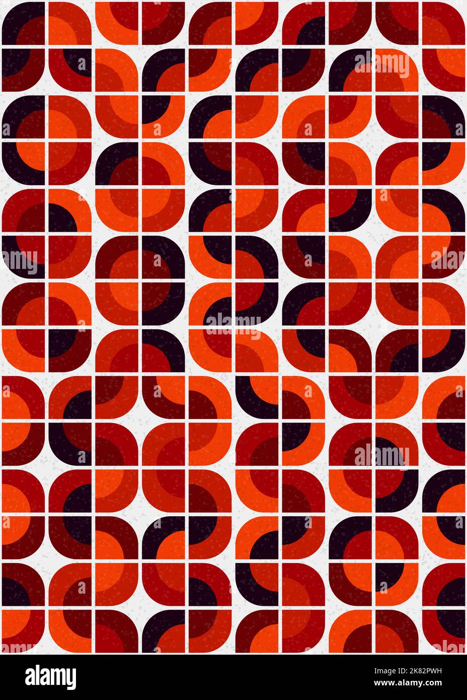 Abstract Geometrical generative computational art illustration Stock ...