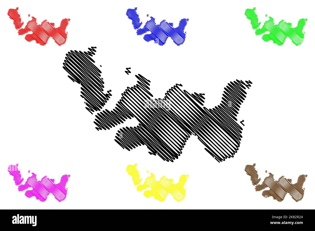 Papa area map hi-res stock photography and images - Alamy