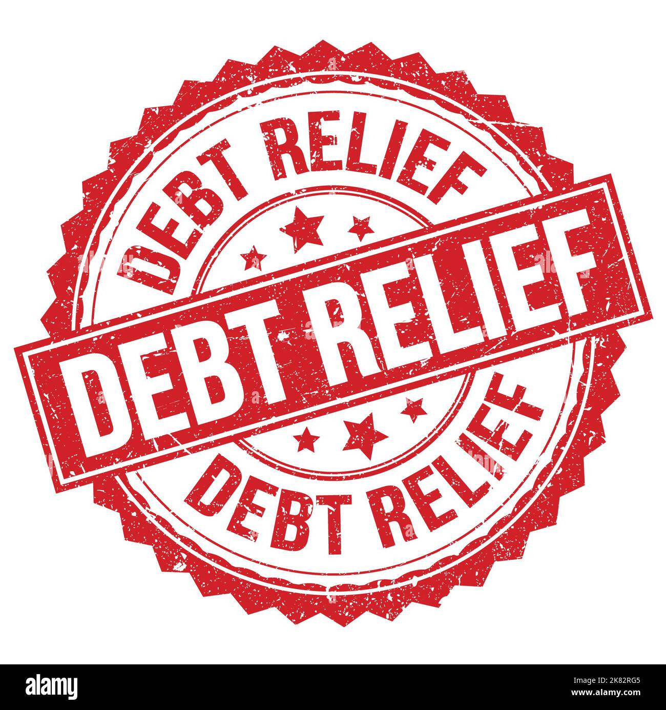 Debt relief stamp hi-res stock photography and images - Alamy