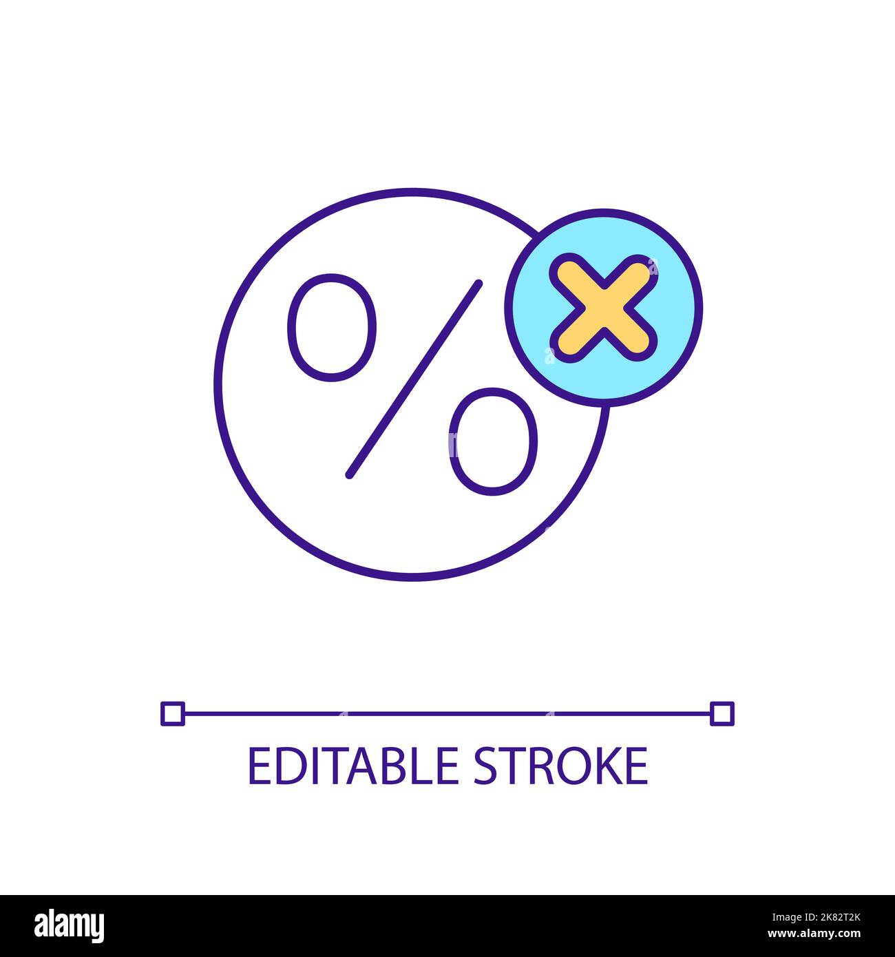 Interest rate dividend concept Stock Vector Images - Alamy