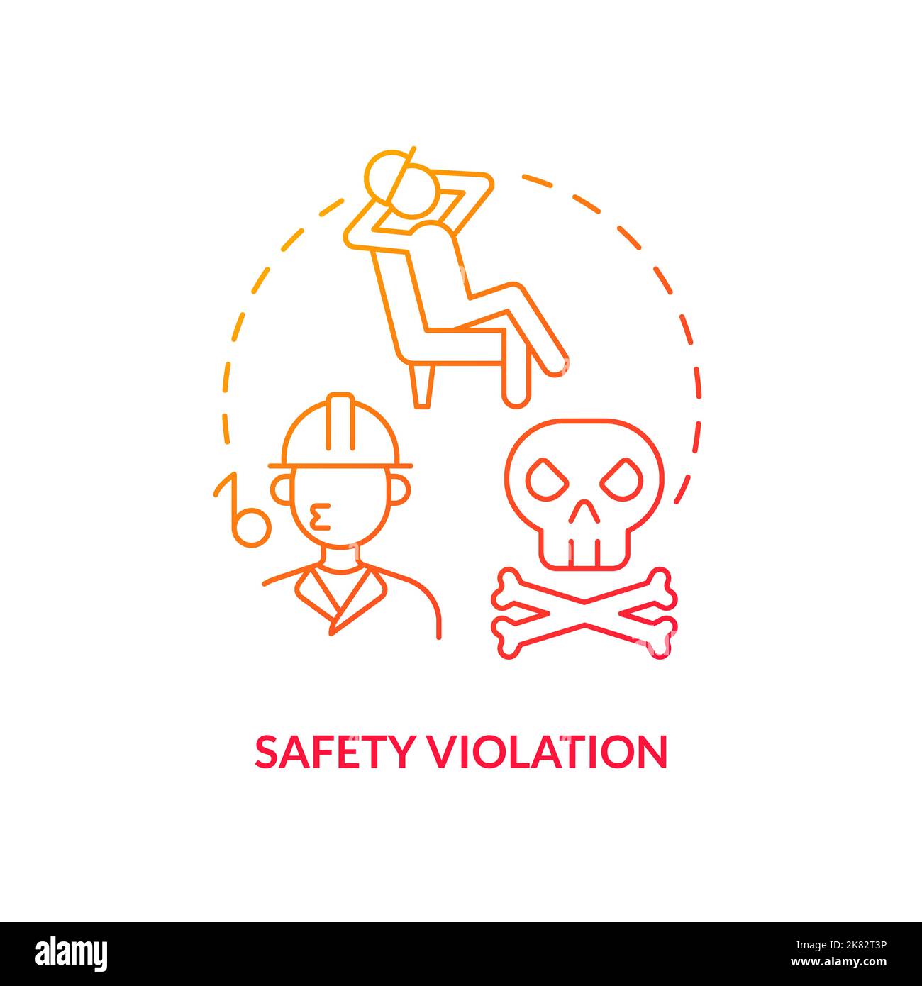 Safety violation red gradient concept icon Stock Vector Image & Art - Alamy Safety violation red gradient concept icon Stock Vector Image & Art - Alamy