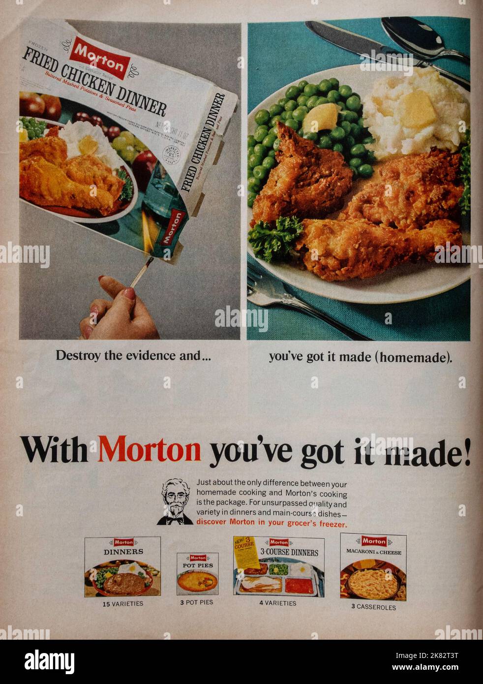 First Frozen Food Ad