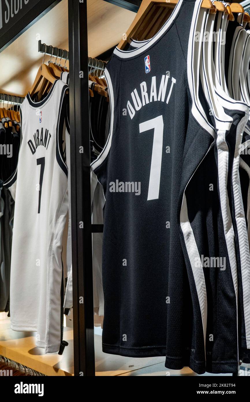 Branded Merchandise at the NBA Flagship Store on 545 Fifth Avenue, NYC ...