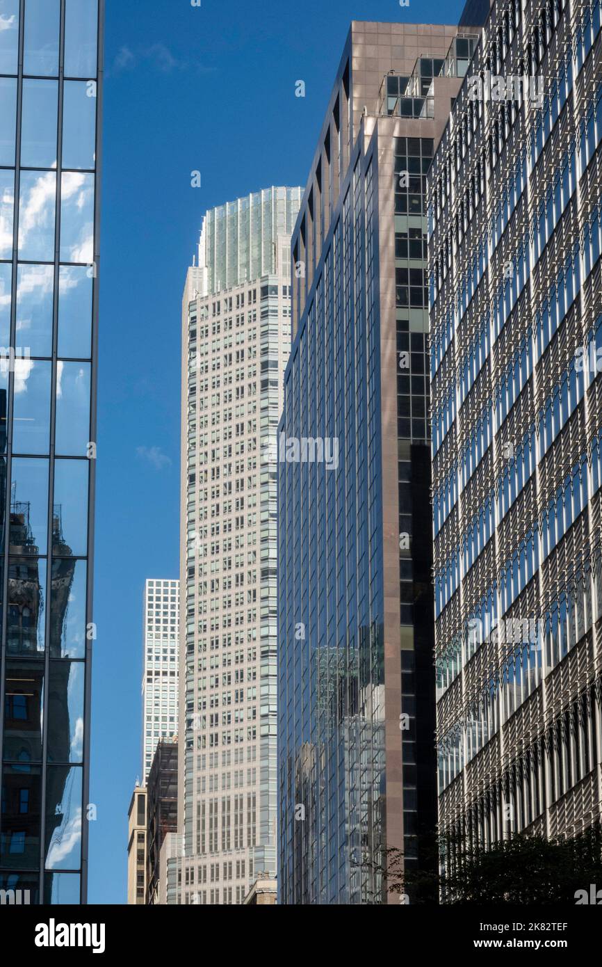 One Vanderbilt is a supertall among office building skyscrapers along ...