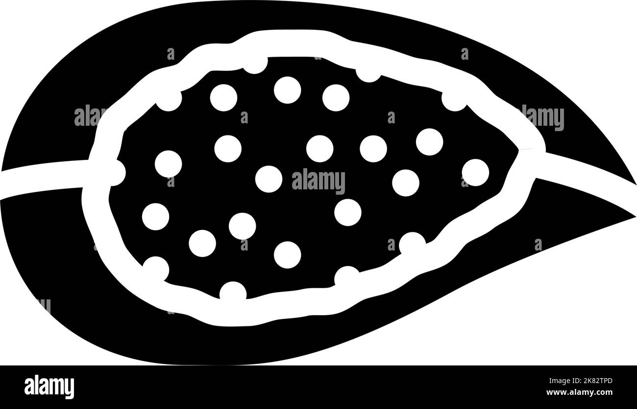 hawaiian salt glyph icon vector illustration Stock Vector Image & Art ...