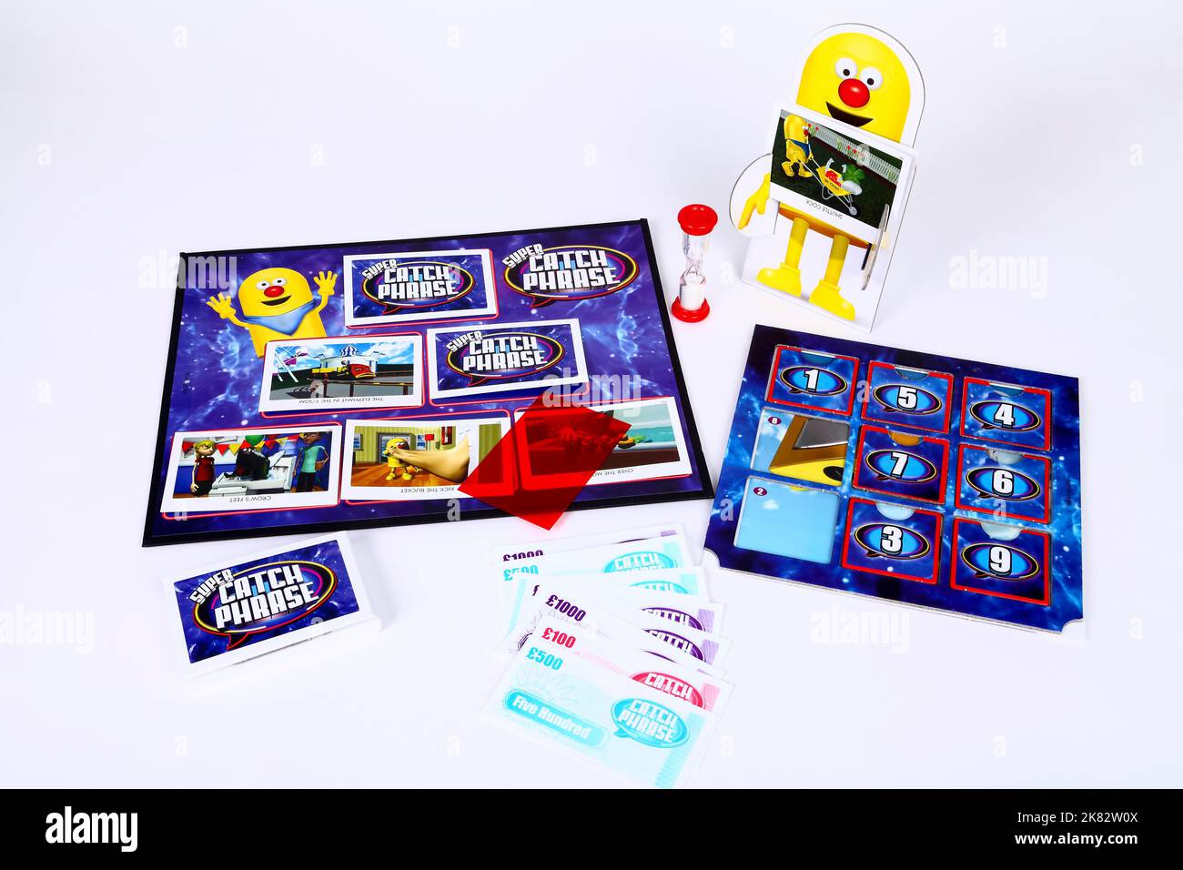 Family board game based on the ITV show Catch Phrase Stock Photo - Alamy