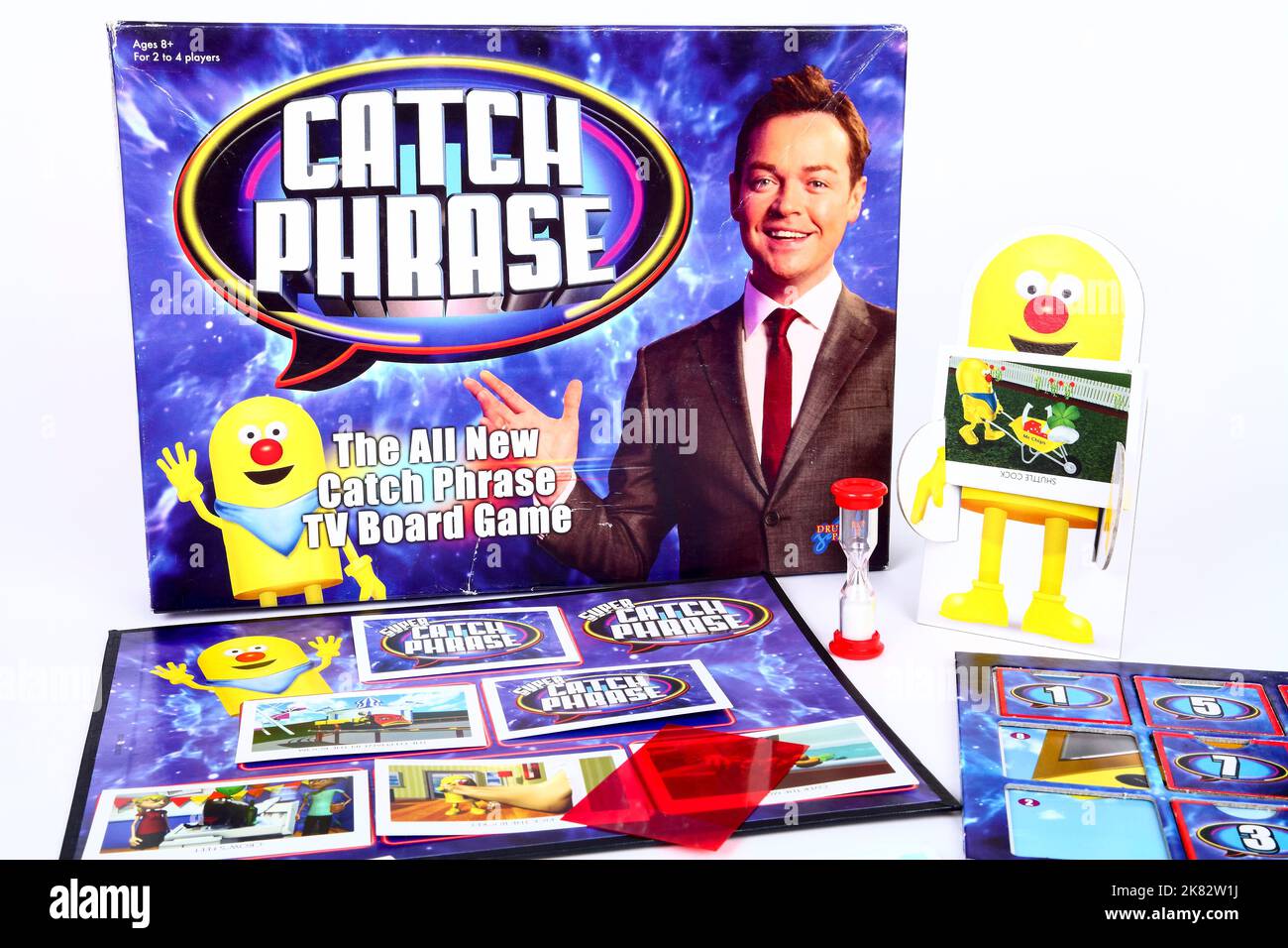 Family board game based on the ITV show Catch Phrase Stock Photo - Alamy