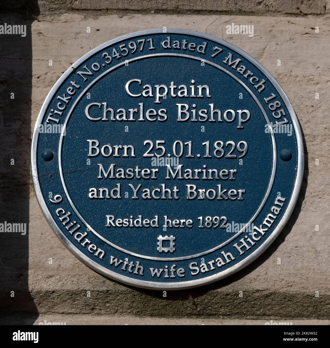 Captain charles bishop hi-res stock photography and images - Alamy