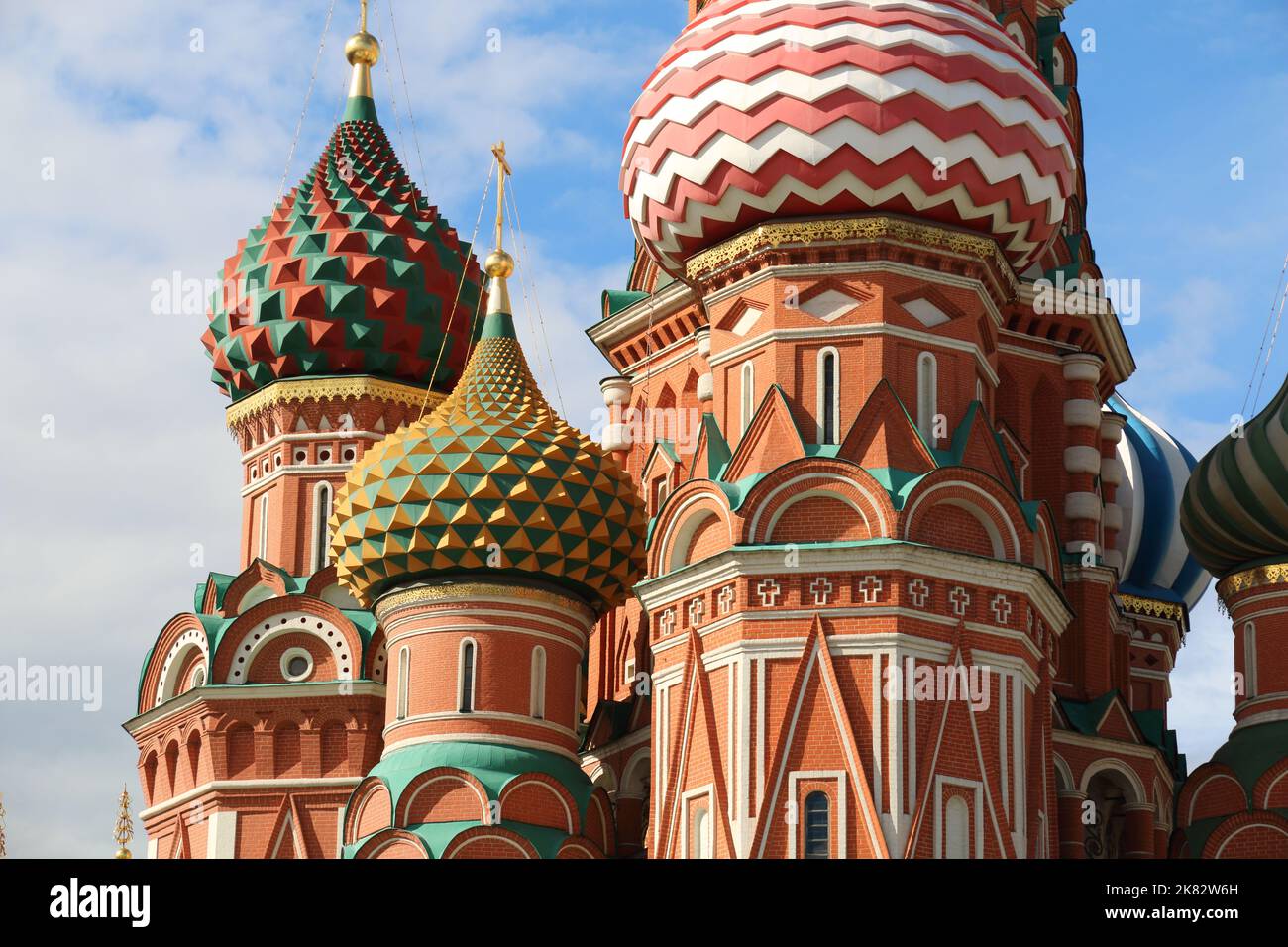 St basil's cathedral dome zoom hi-res stock photography and images - Alamy