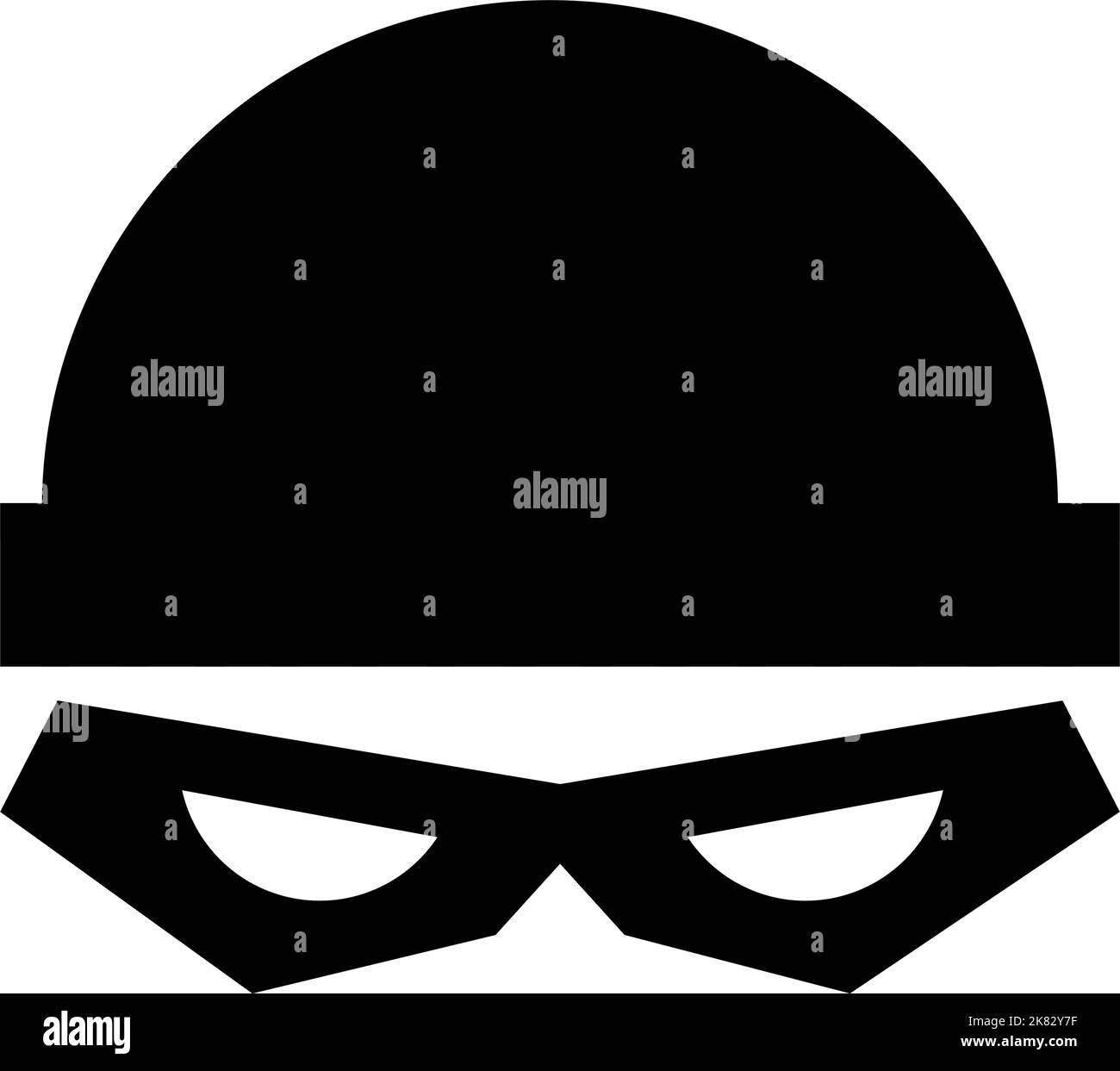 Hacker Character Face Stock Vector Image And Art Alamy