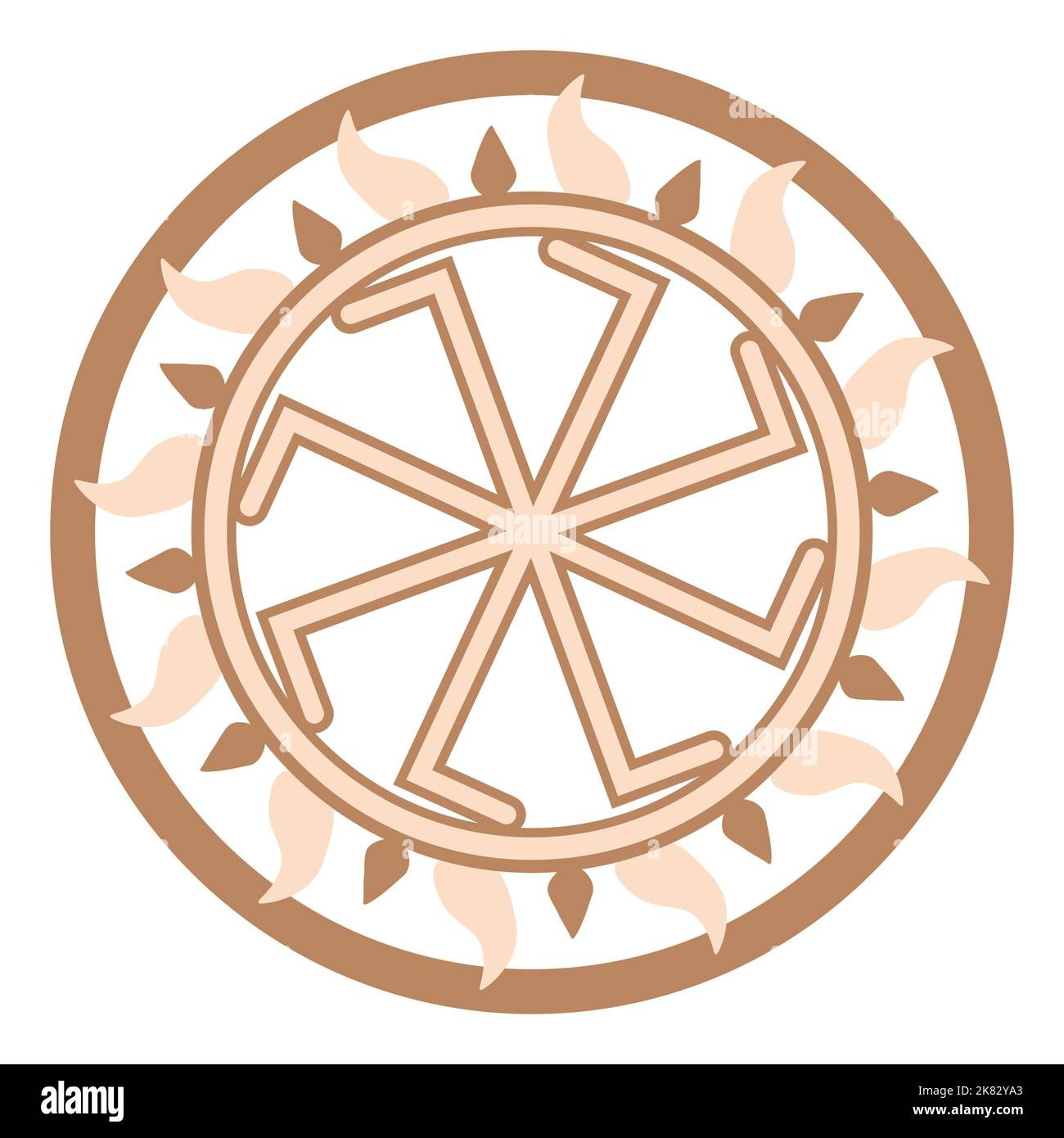Old weaving wheel Stock Vector Images - Alamy