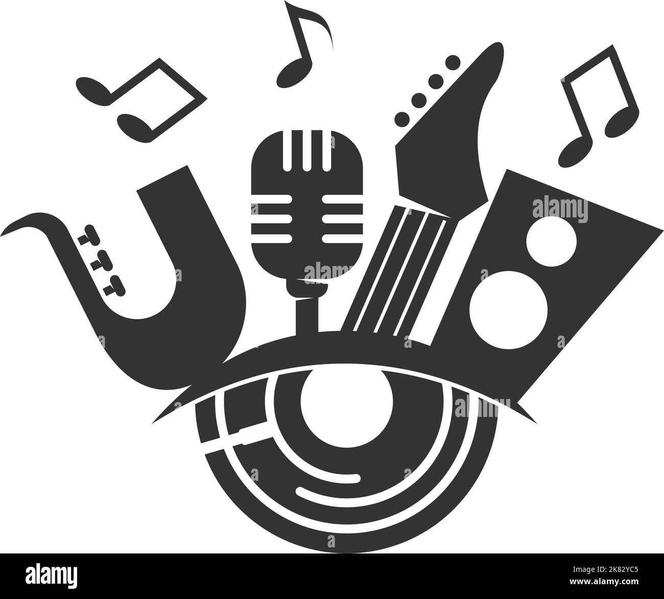 Microphone company logos hi-res stock photography and images - Alamy