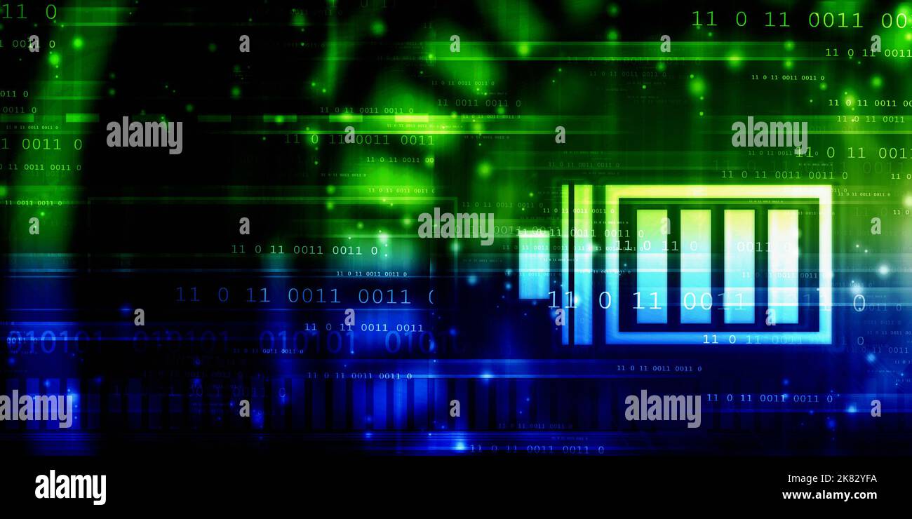 2d illustration Electrical energy and power supply source concept ...