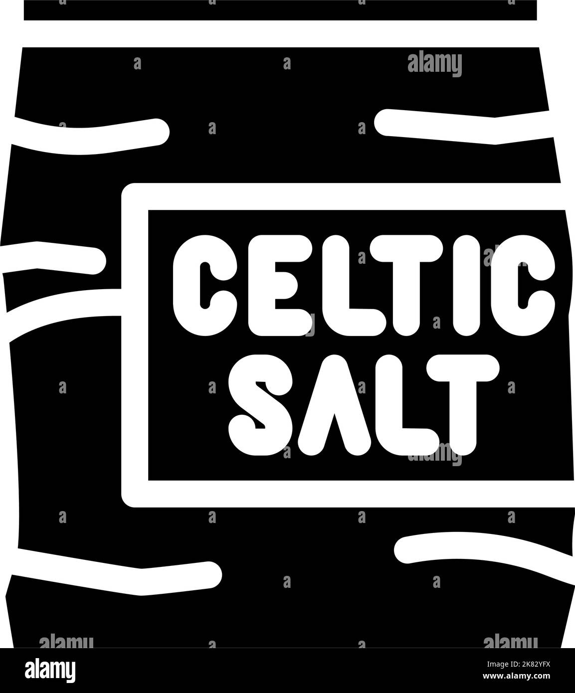 Celtic sea salt Stock Vector Images - Alamy