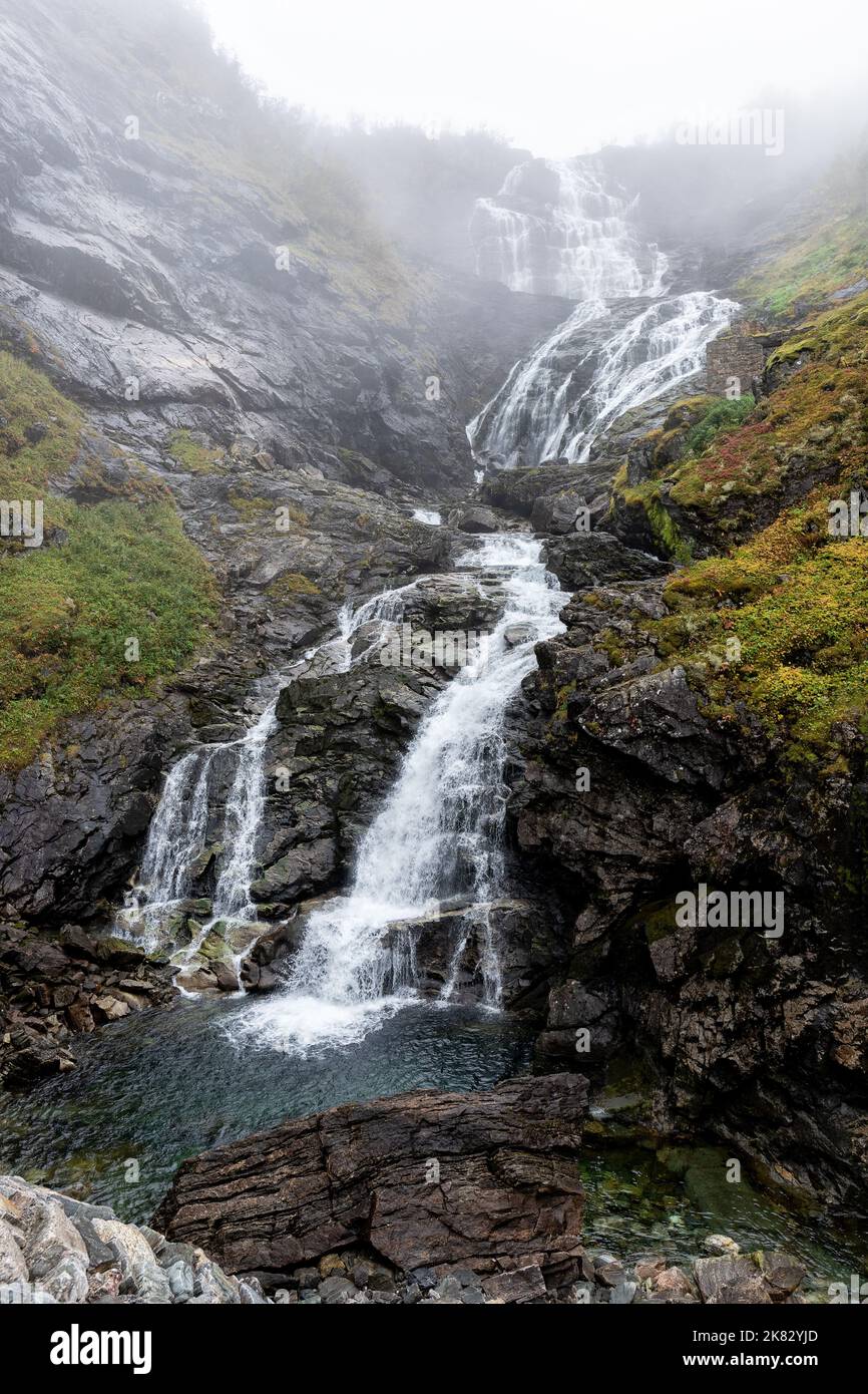 Flam norway waterfall hi-res stock photography and images - Alamy