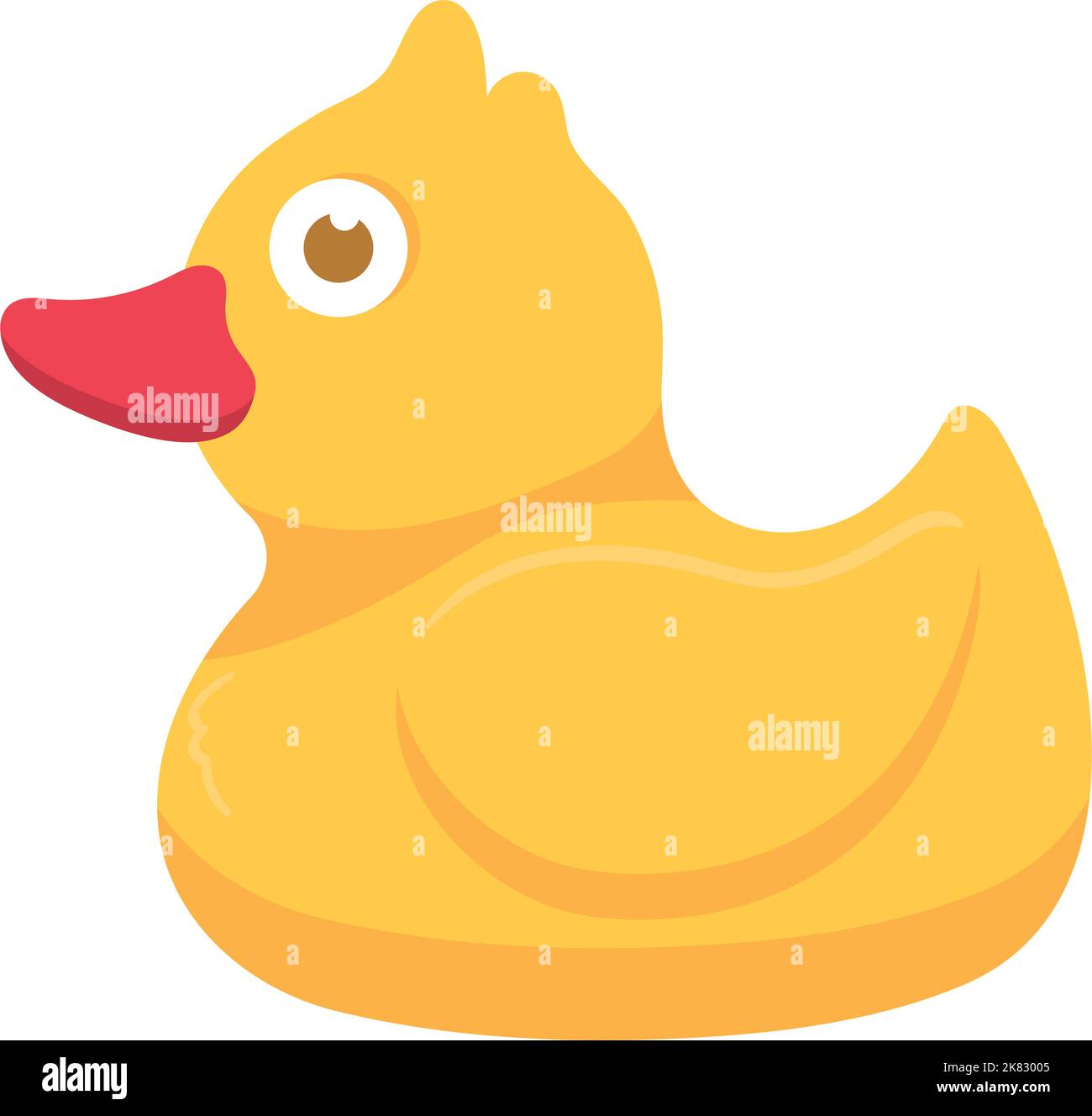 duck toy icon Stock Vector Image & Art - Alamy