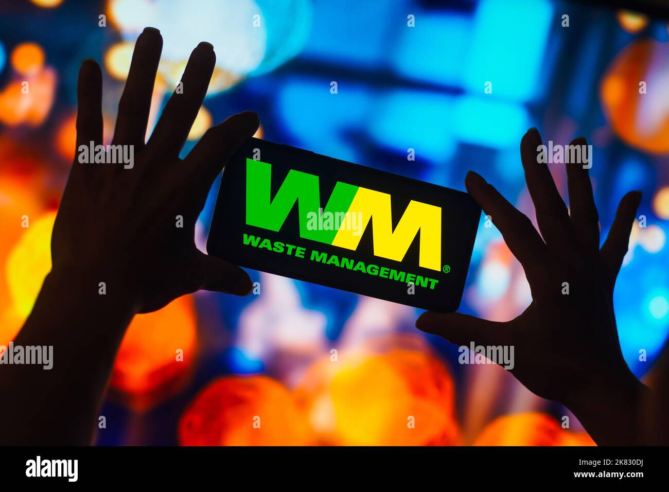 Waste management logo hi-res stock photography and images - Alamy