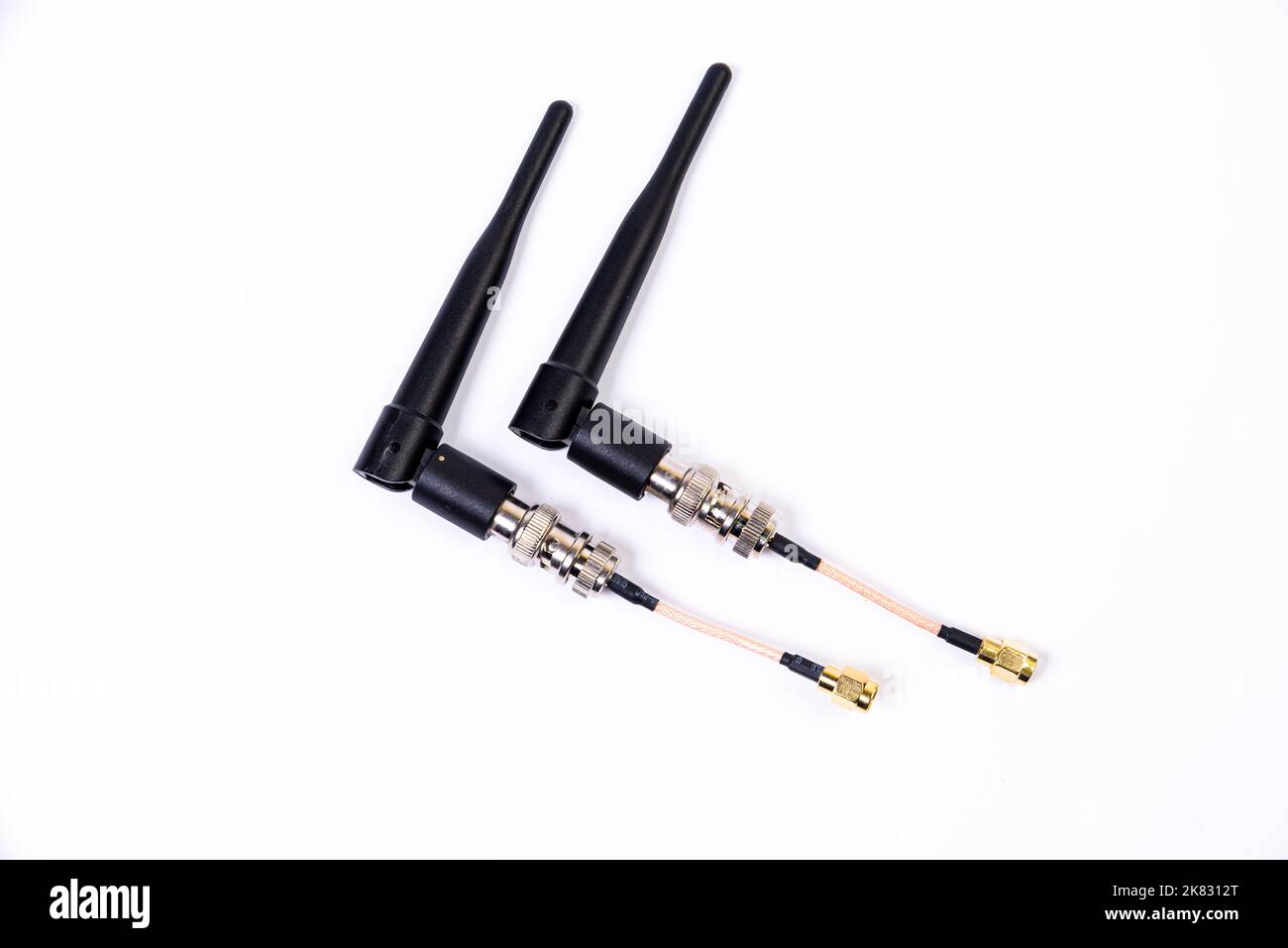 Antennas of cellular systems with wifi hotspot for router isolated on ...