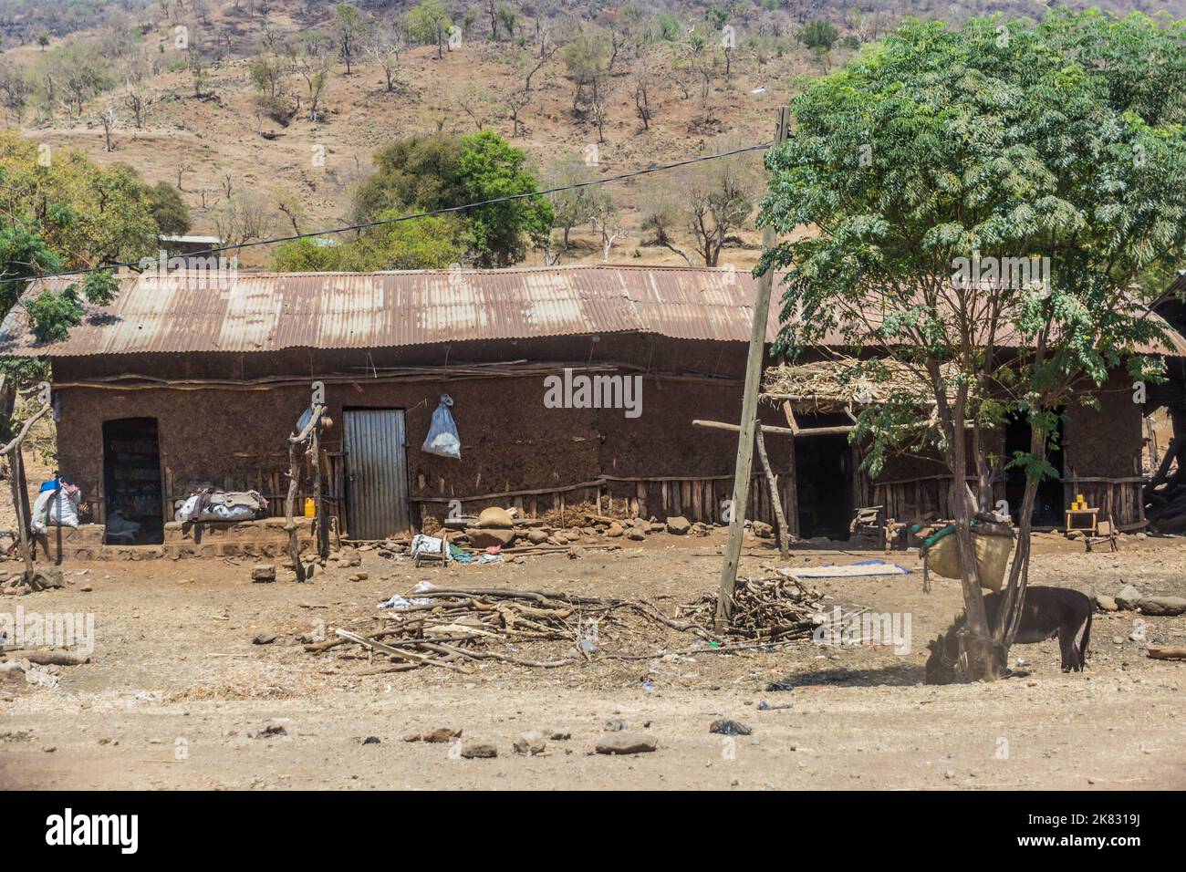 Village house in Amhara region, Ethiopia Stock Photo - Alamy