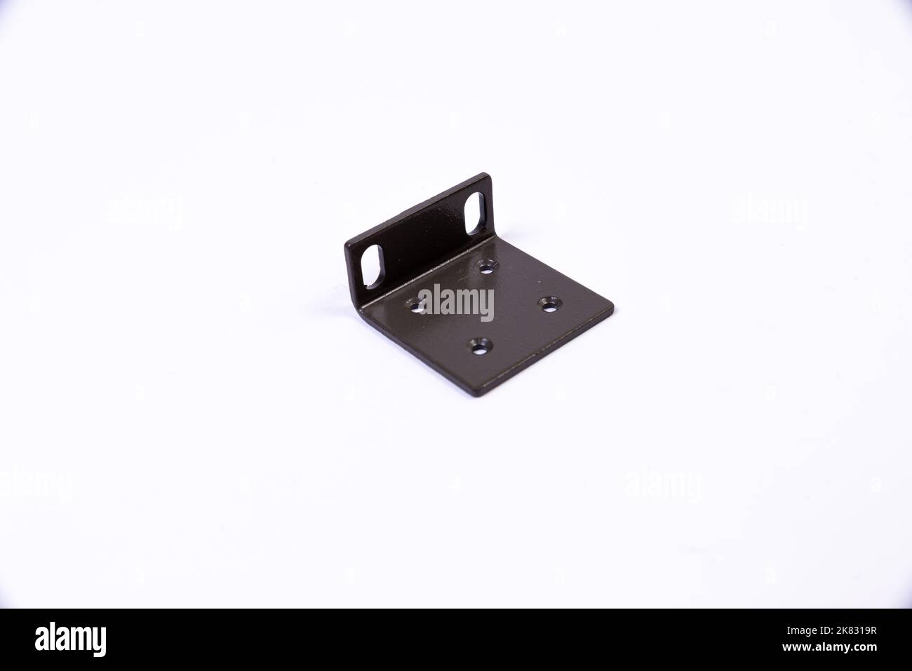 rack mount Steel Rack Strip isolated on white for servers switch ...