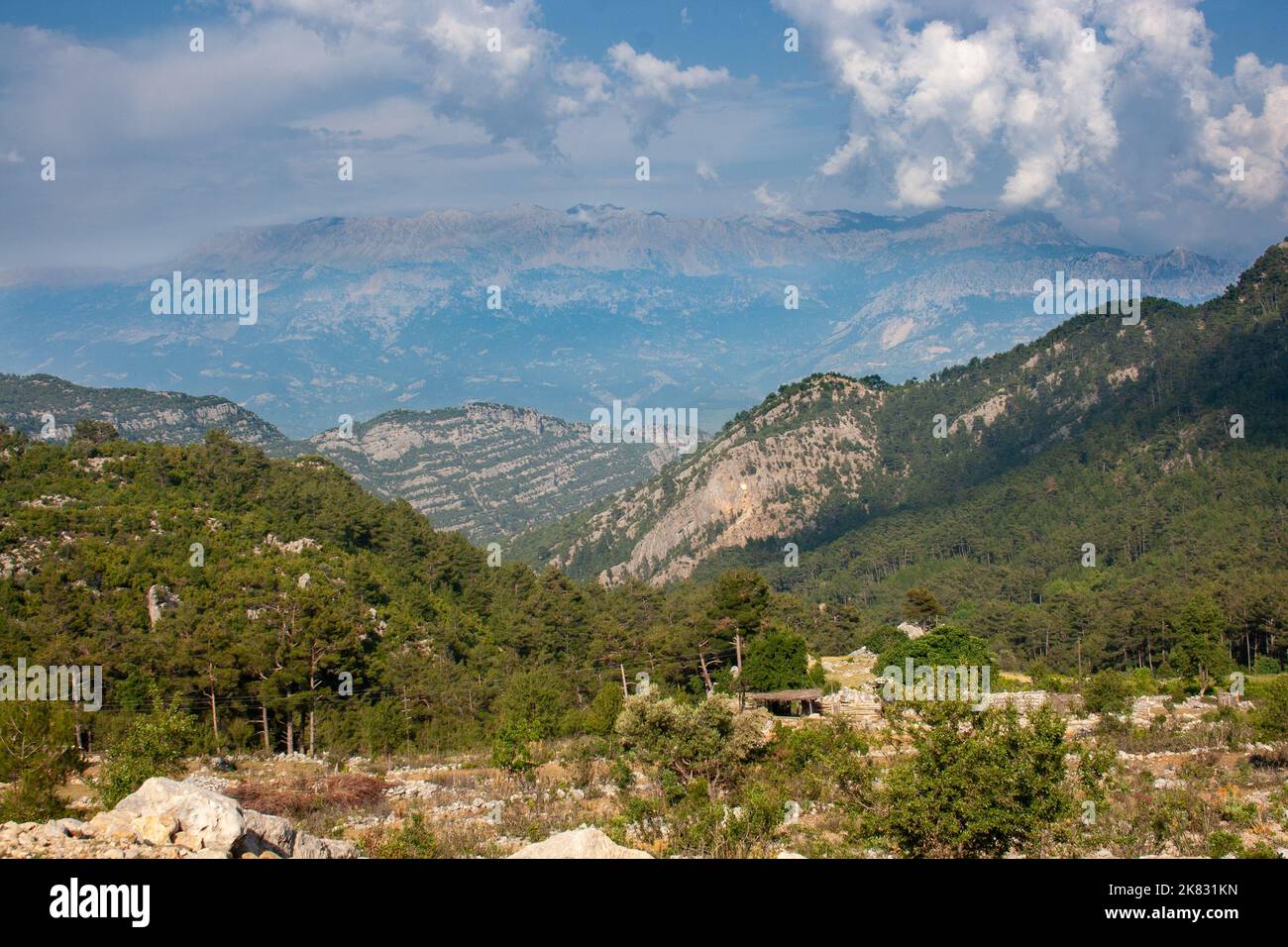 Nature of the Taurus mountains in Turkey Stock Photo - Alamy