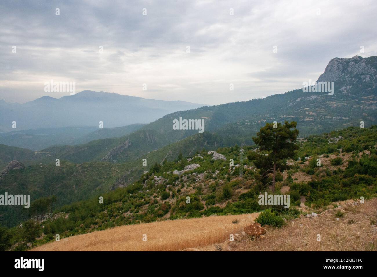 Nature of the Taurus mountains in Turkey Stock Photo - Alamy