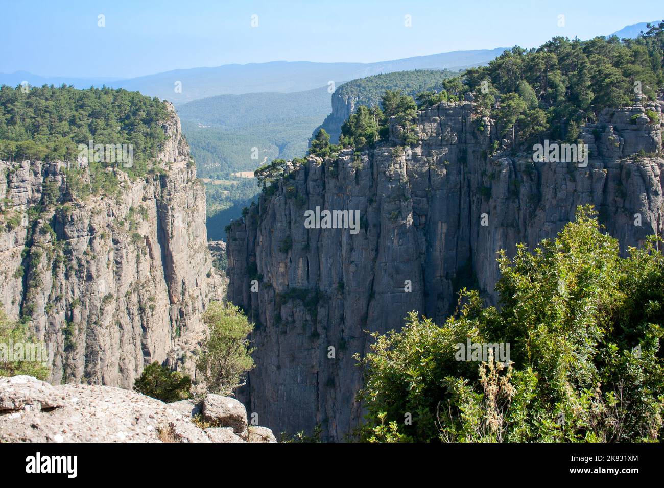 Köprülü Canyon, canyon, 400m deep, with Köprüçay river, Taurus ...