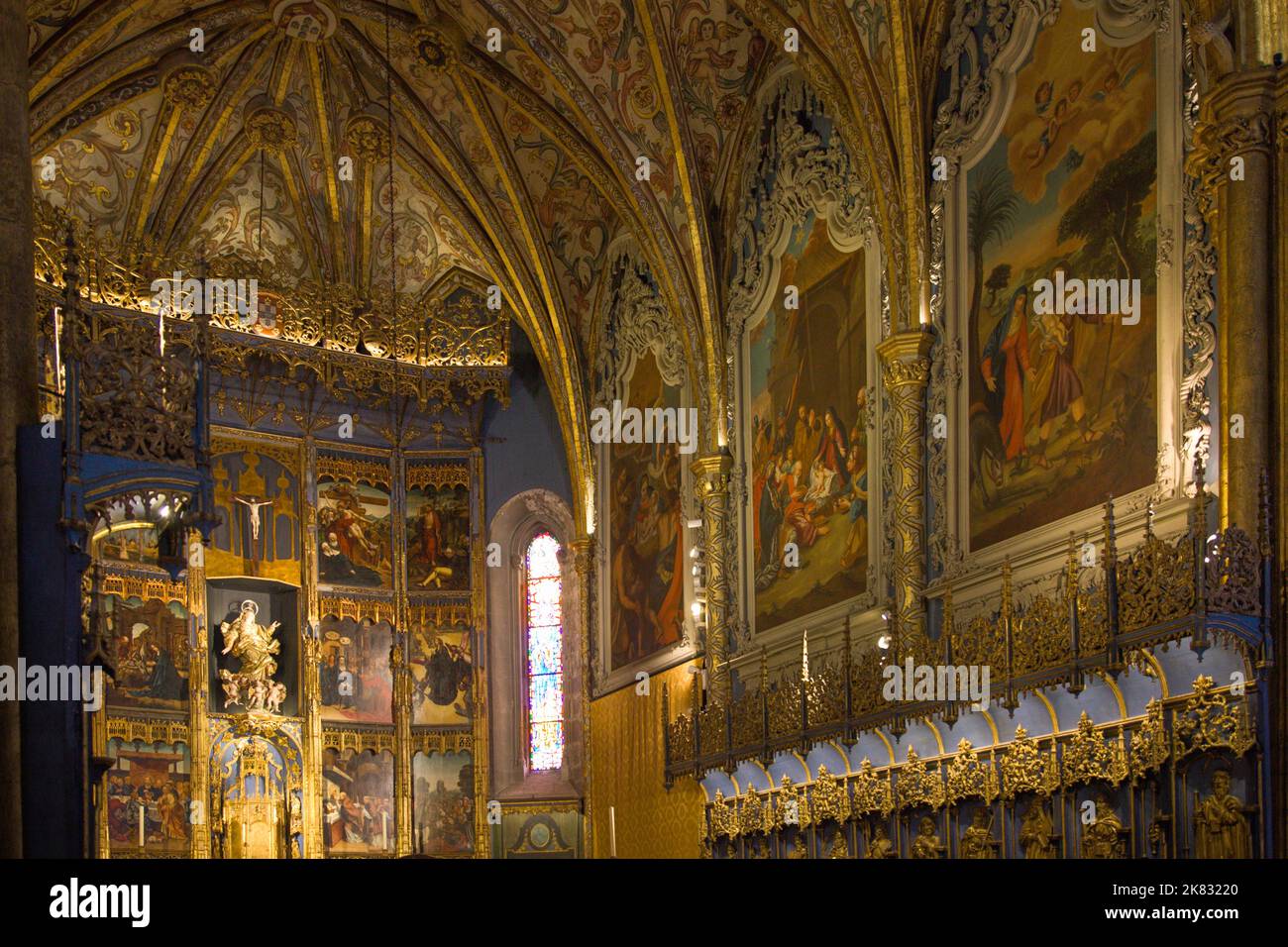 Portugal, Madeira, Funchal, Sé, Cathedral, interior Stock Photo - Alamy