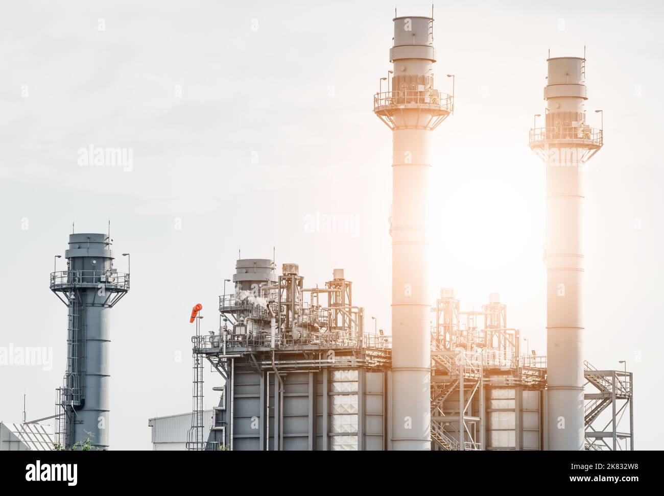 Industrial zone,The equipment of oil refining,Close-up of industrial pipelines of an oil ...