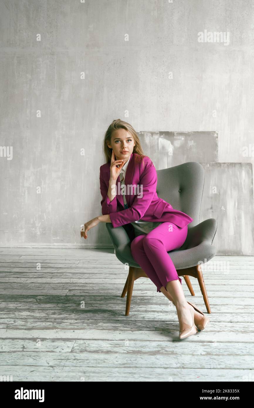 Young businesswoman. Beautiful woman director, head, general manager ...