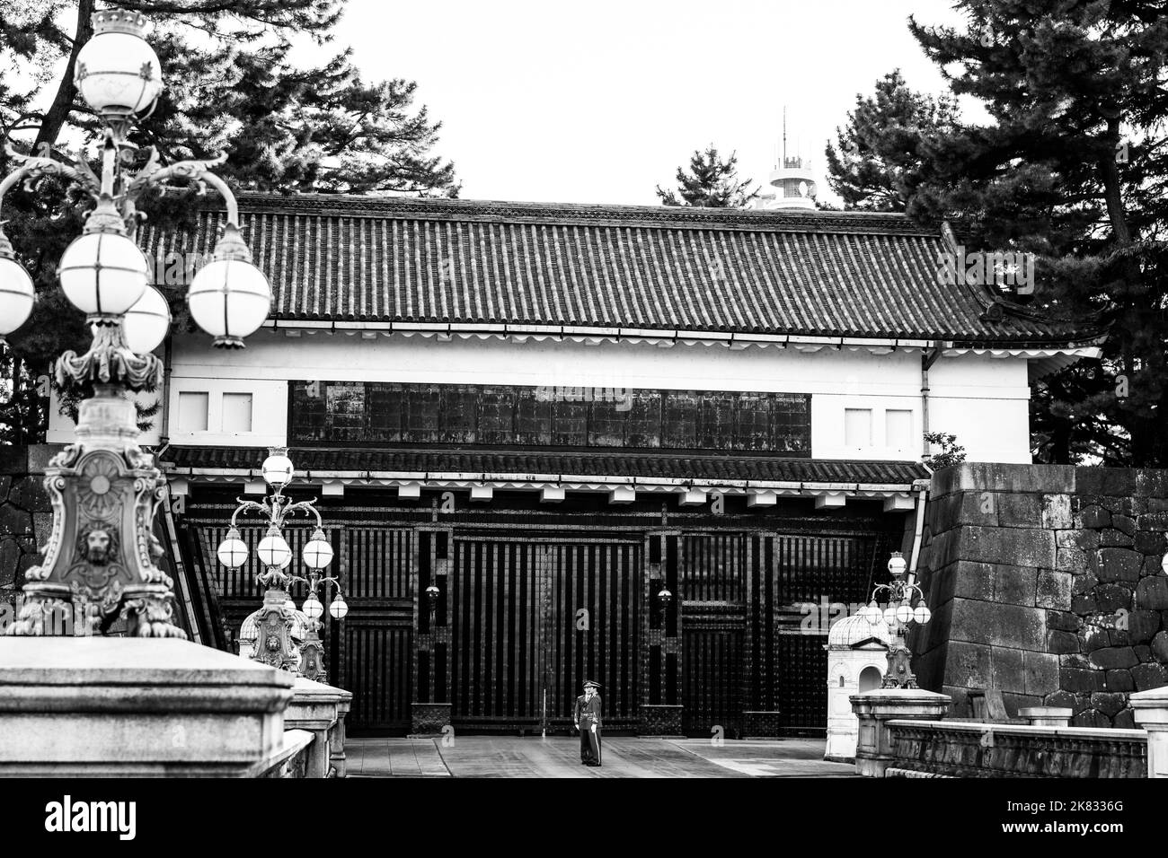 Tokyo, Japan. 20th Oct, 2022. October 20, 2022, Tokyo, Japan: A changing of the royal guard ...