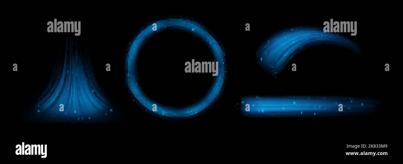 Air flow, wind blowing effect, fresh cold trails and round frame. Clean ...