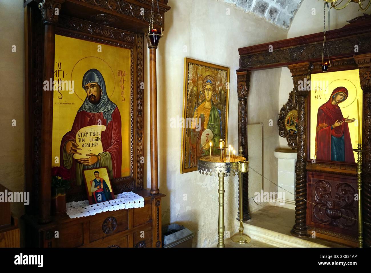 Iconostasis and greece hi-res stock photography and images - Alamy