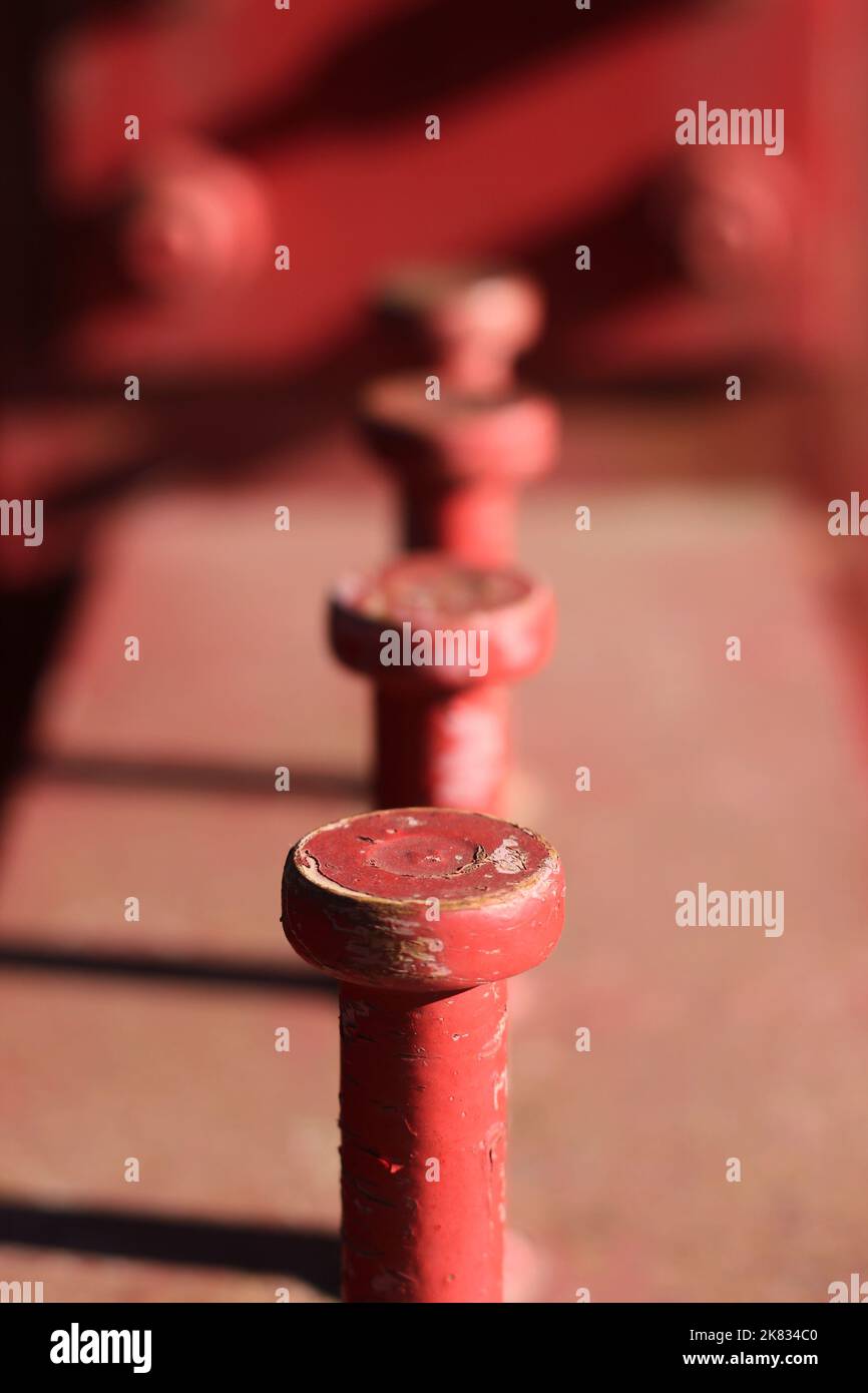 Closeup of a structural steel detail Stock Photo - Alamy