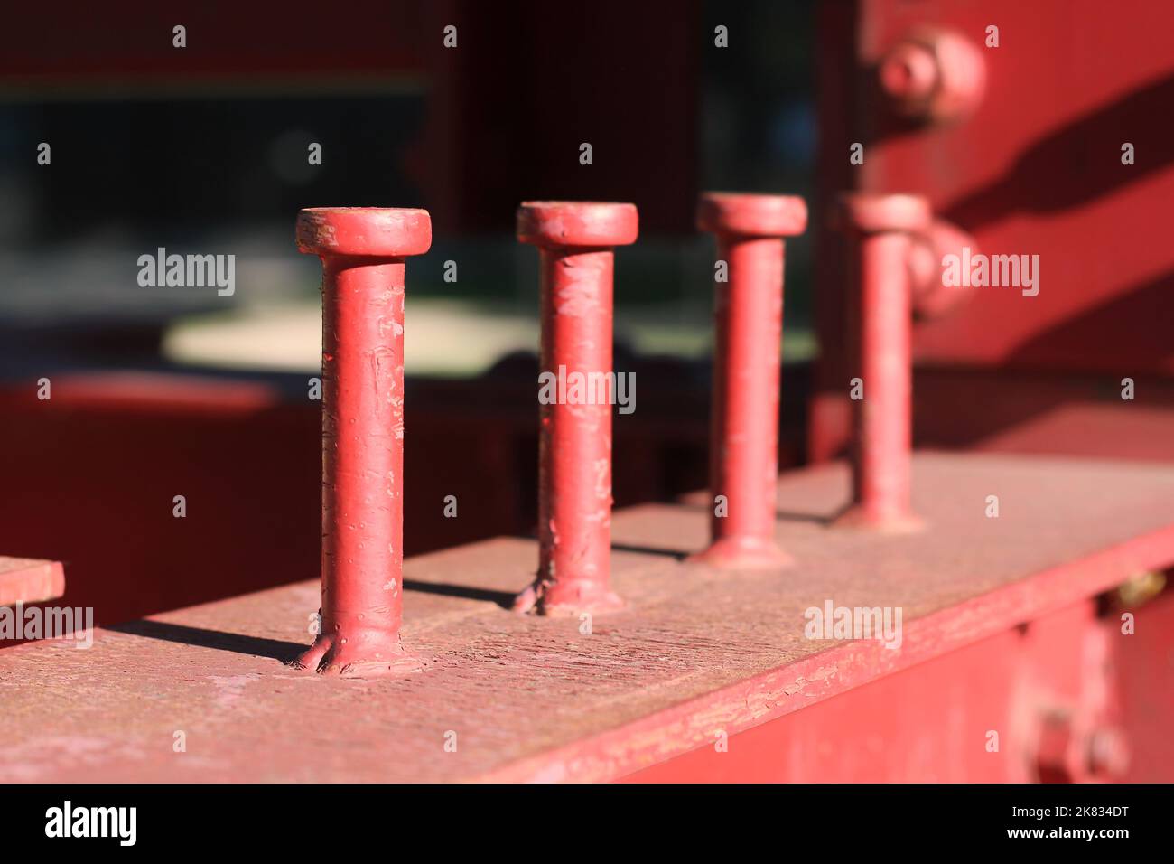 Closeup of a structural steel detail Stock Photo - Alamy