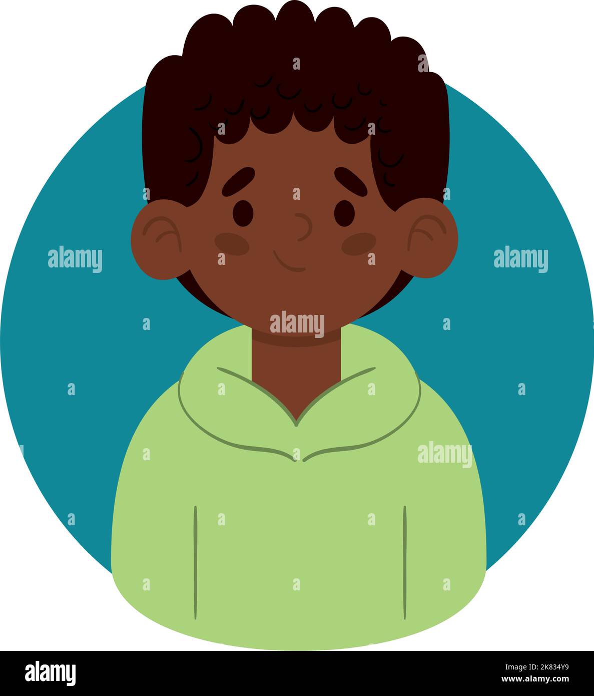 african boy avatar Stock Vector Image & Art - Alamy