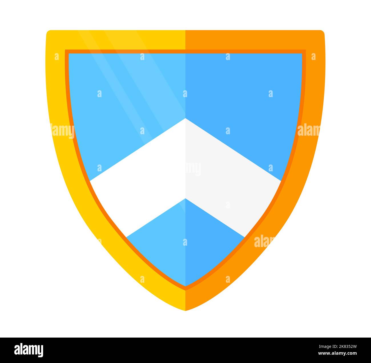 Triangular shield hi-res stock photography and images - Alamy