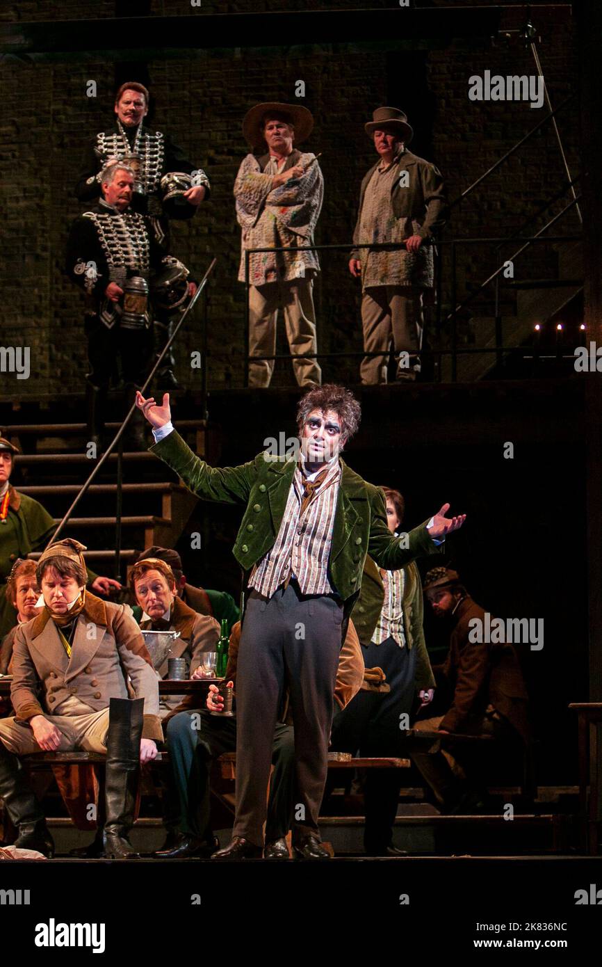 Rolando Villazon (Hoffmann) in LES CONTES D'HOFFMANN at The Royal Opera ...