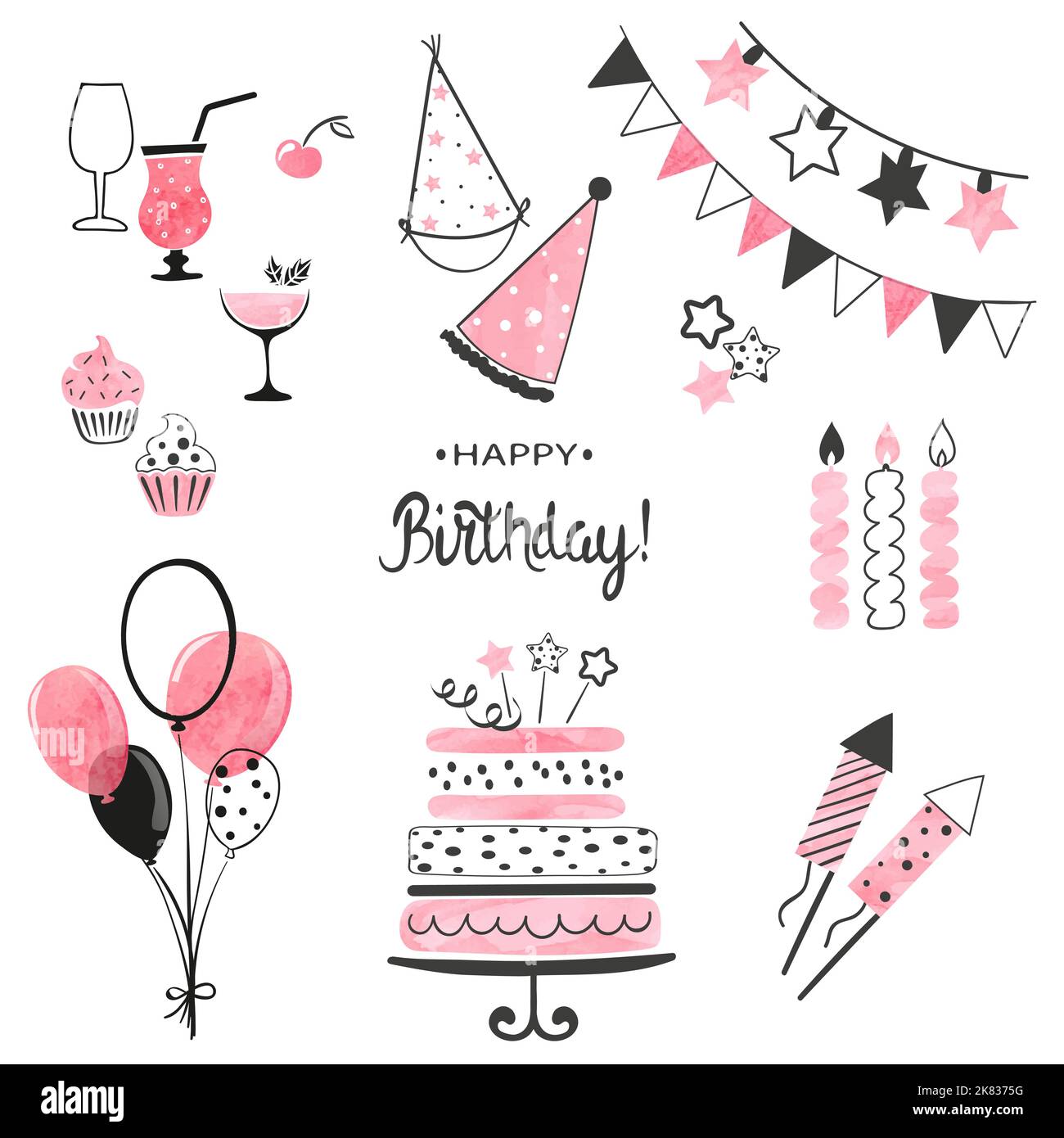 Flags icon in hand Cut Out Stock Images & Pictures - Alamy