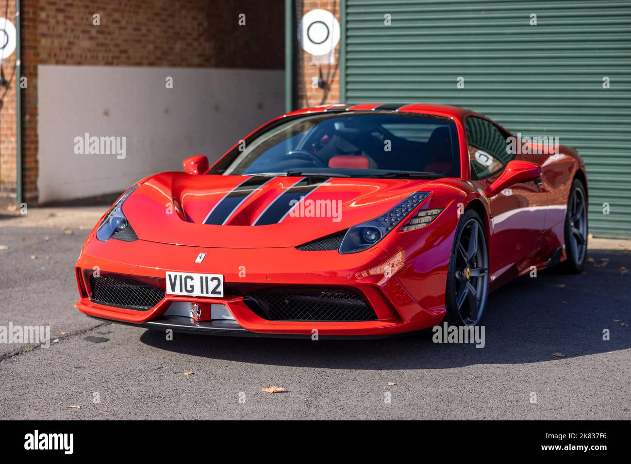 Ferrari 458 Speciale ‘VIG 112’ on display at the Poster Cars ...
