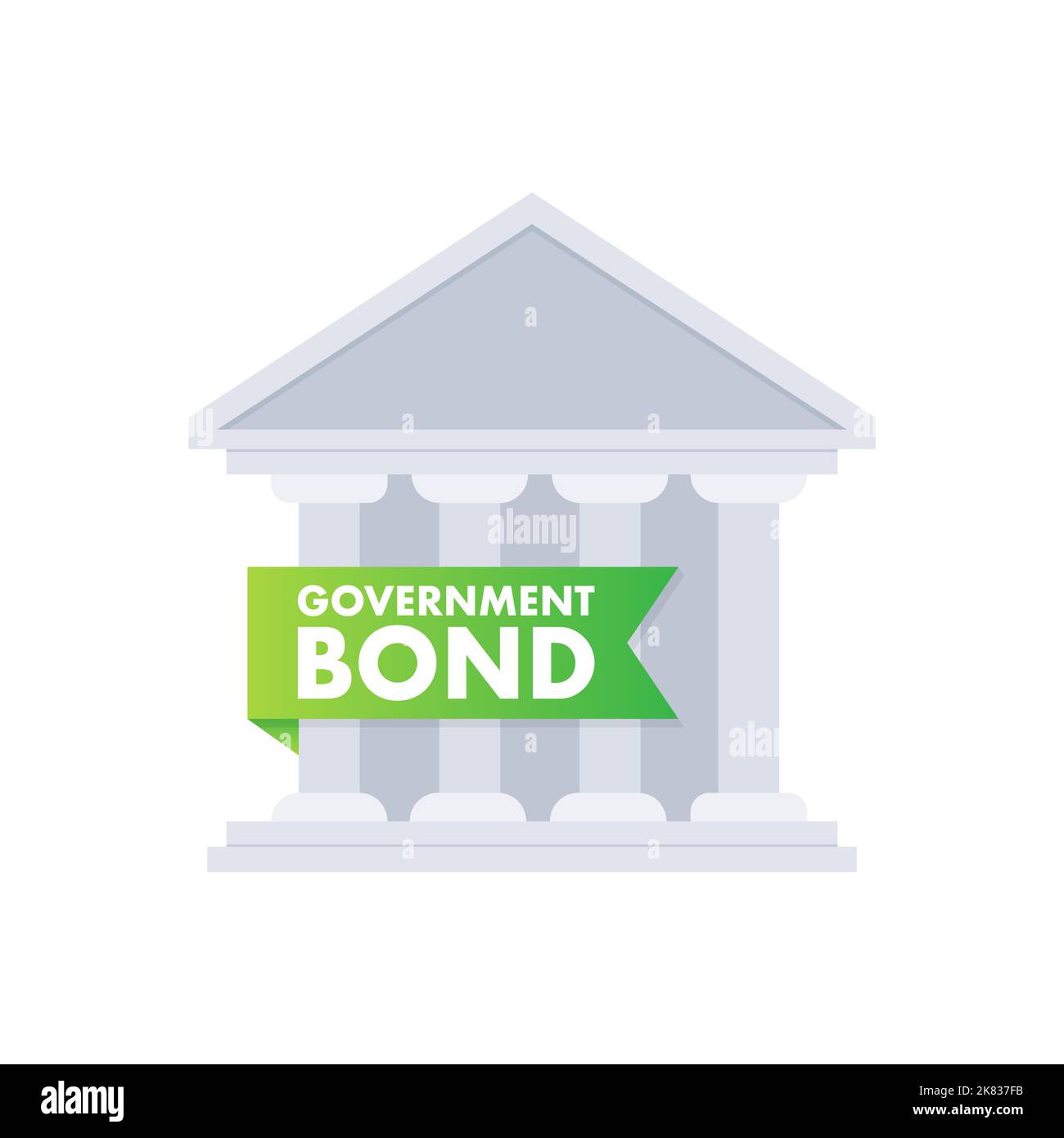Government bonds icon. Financial supply. Vector stock illustration ...