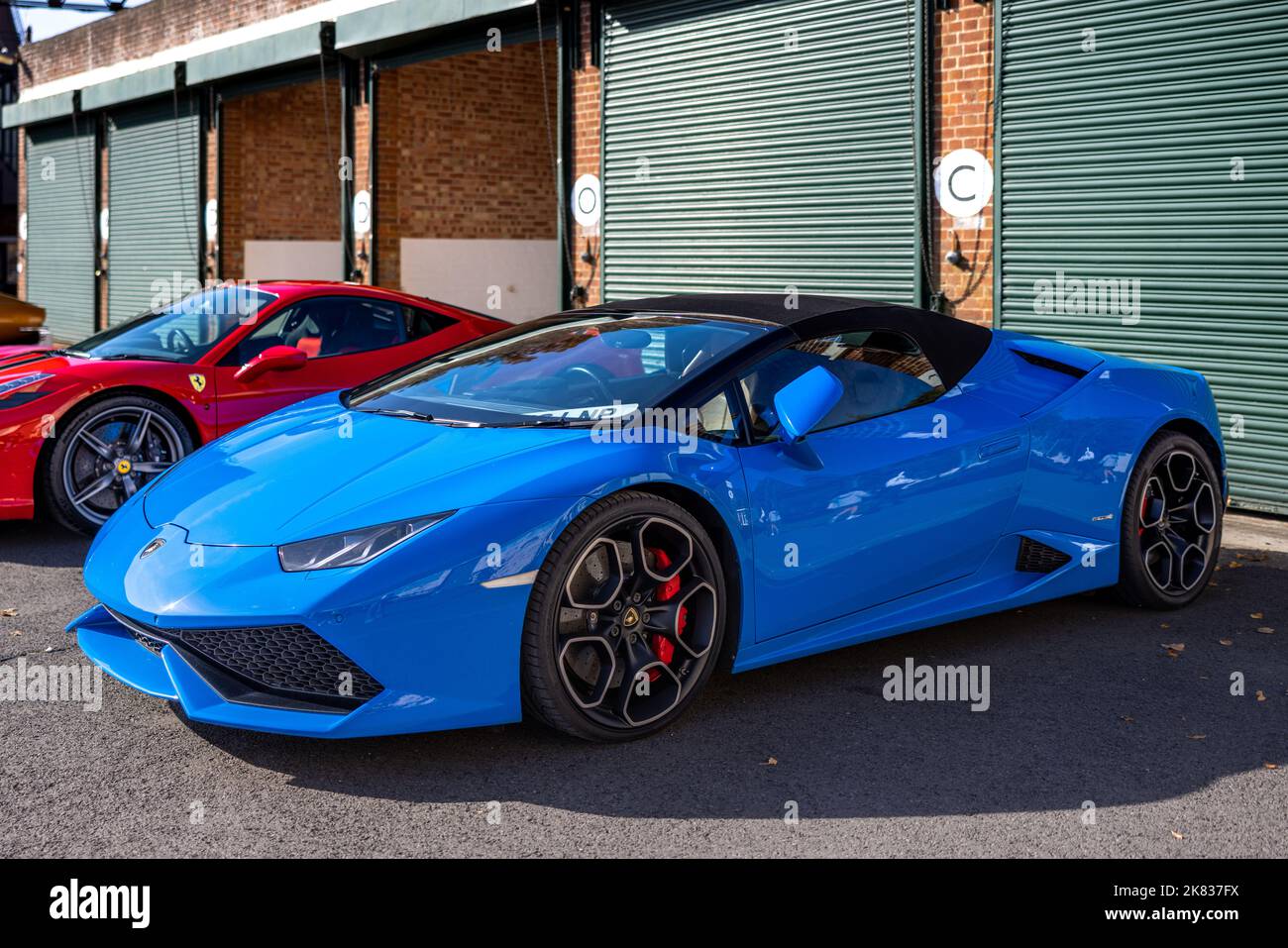 Lamborghini Huracán ‘BA16 LNP’ on display at the Poster Cars ...