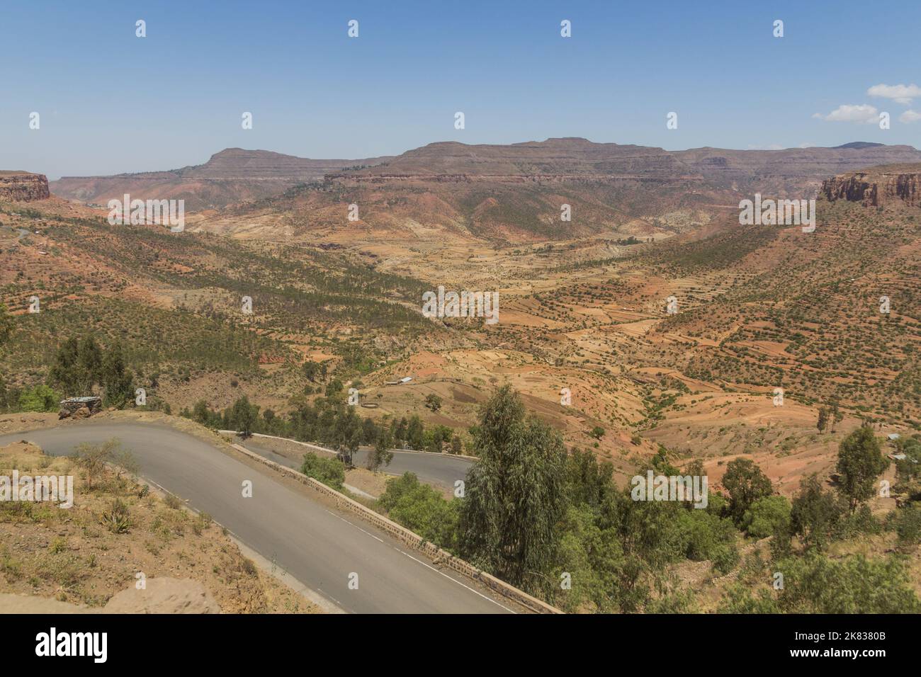 Landscape of Tigray region, Ethiopia Stock Photo - Alamy
