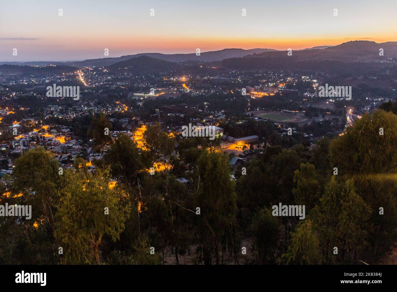 Gondar aerial hi-res stock photography and images - Alamy
