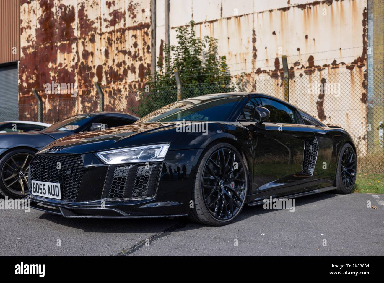 Audi R8 Plus Quattro V10 ‘BO55 AUD’ on display at the Poster Cars ...